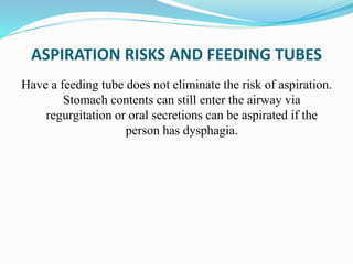 Aspiration pneumonia prevention skilled nurse facility 2012 | PPTX