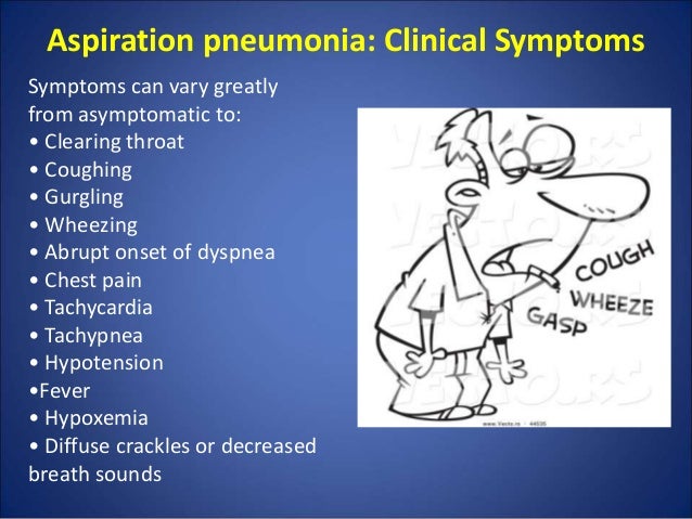 Aspiration pneumonia in head and neck cancer patients