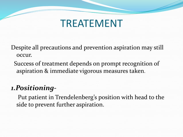 Aspiration prophylaxis in full stomach | PPTX | Lung and Respiratory ...