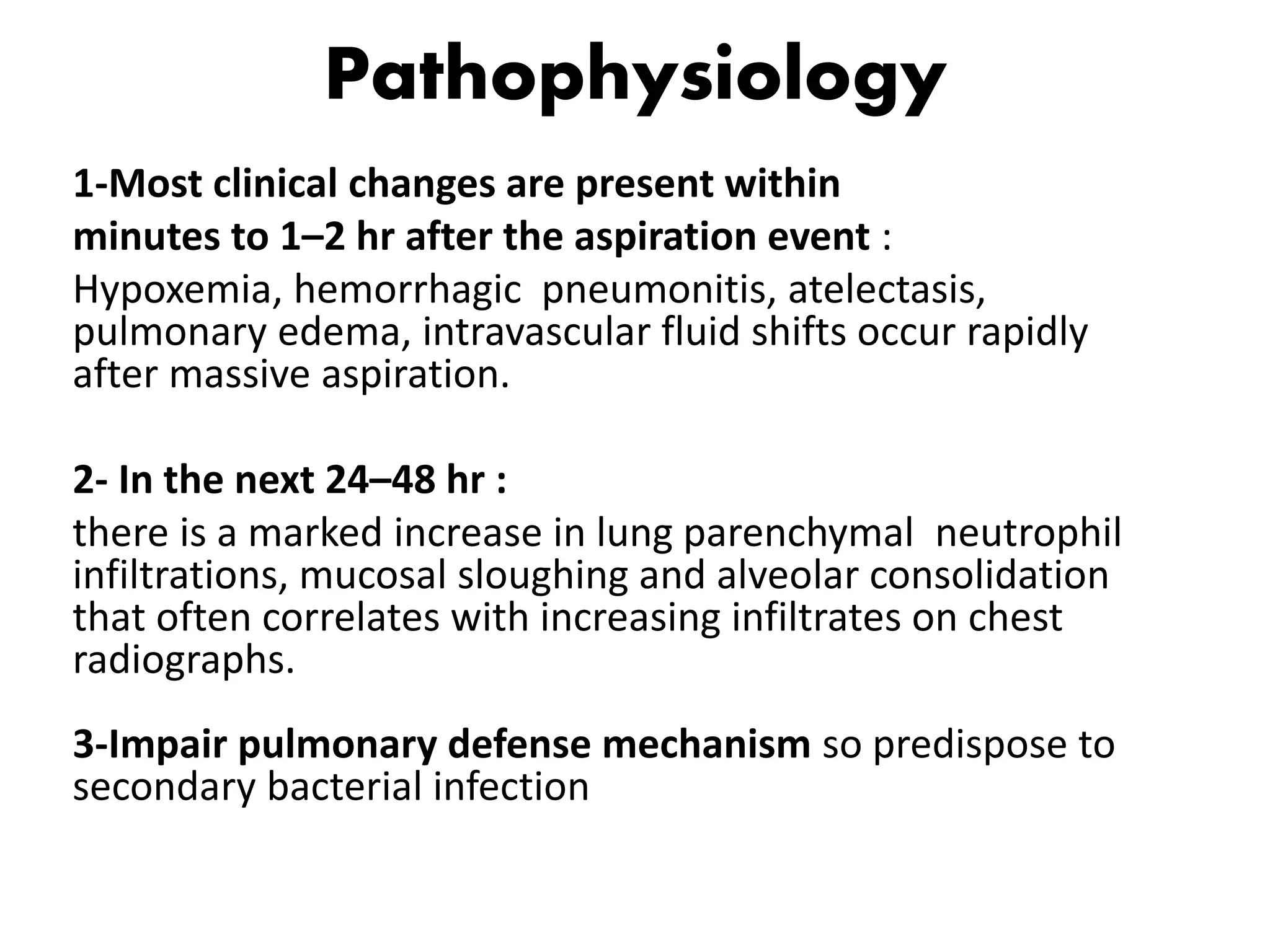 Aspiration syndrome | PPTX