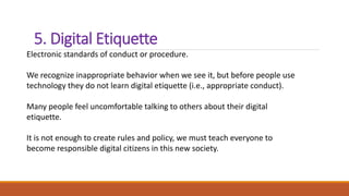 Digital Age - Rules for Netizens | PPT