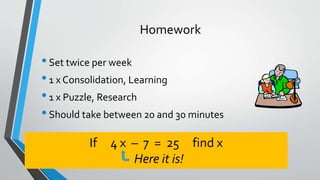 Aspire and Achieve in Year 7 Mathematics | PPT