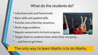 Aspire and Achieve in Year 7 Mathematics | PPT