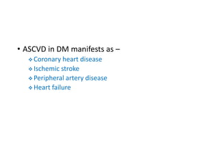 Aspirin for primary prevention in cad in T2DM | PPT
