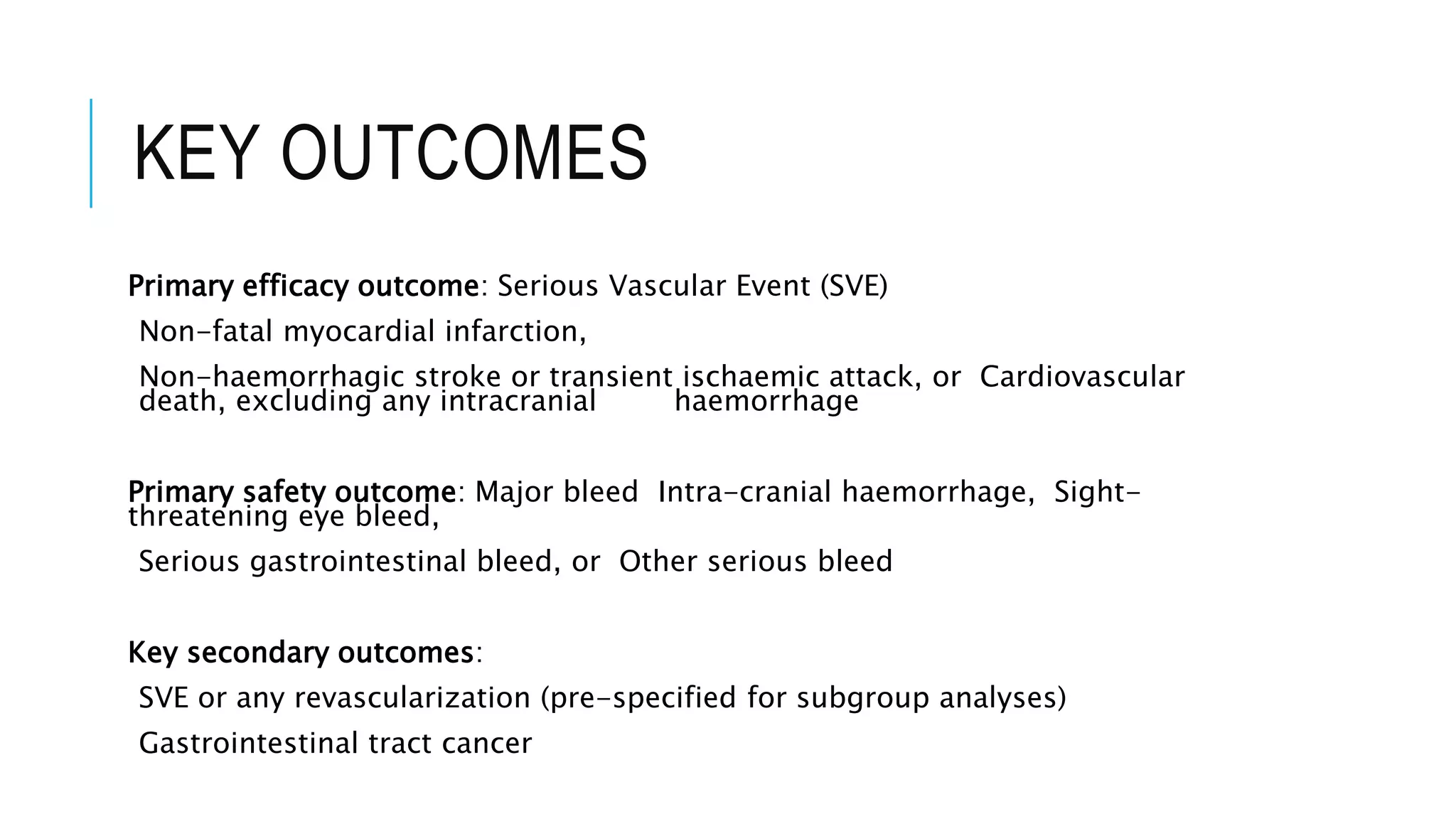 Aspirin for primary prevention of CVD | PPTX