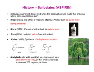 Aspirin_Lecture 31st.pdf | Chemistry | Science