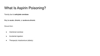 Management of aspirin poisoning in emergency dept | PDF