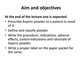 ASPIRIN POWDER.pptx