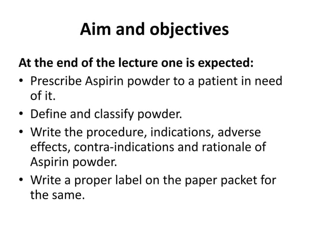 ASPIRIN POWDER.pptx