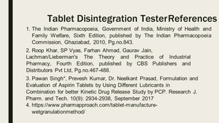 Preparation and Evaluation of Aspirin tablets | DOCX