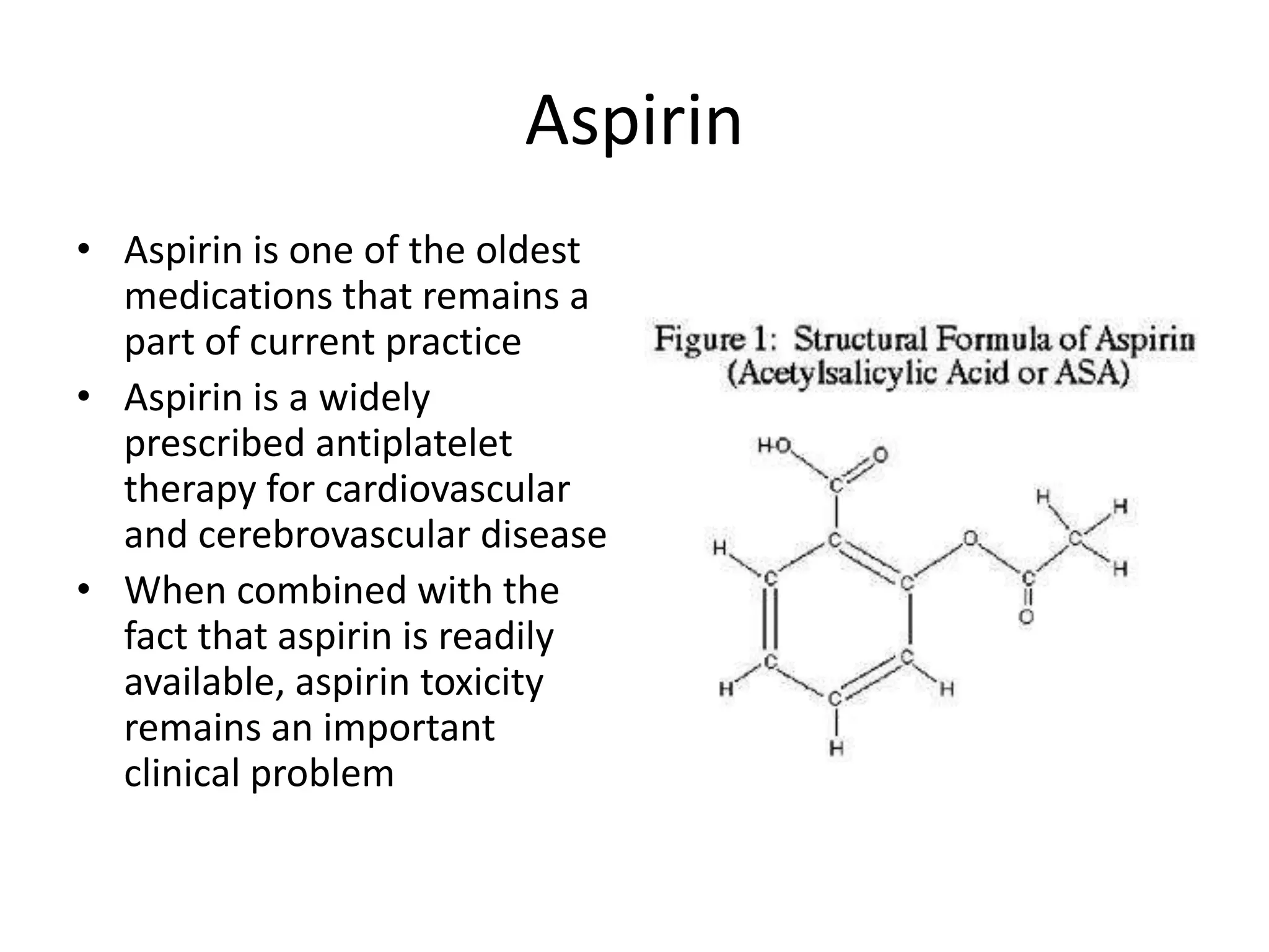 Aspirin toxicity | PPTX