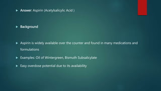 Aspirin toxicity.pptx