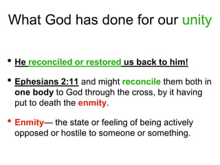 A Spirit of UNITY | PPTX