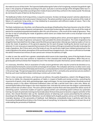 A spiritual study of greed | DOCX | Hinduism | Religion & Spirituality