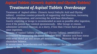 Aspisol Tablets (Generic Aspirin and Glycine Tablets) | PDF