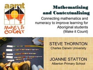 Mathematisation and Contextualisation | PPT | Educational Assessment ...