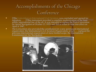 The Chicago Convention | PPT