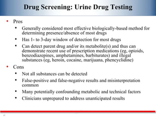 “The Value of Drug Monitoring in Chronic Opioid Therapy Patients” | PPT ...