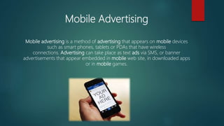 Mobile Advertising | PPTX