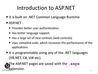 Asp net | PPT | Free Download