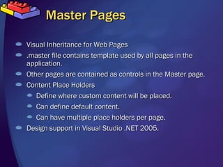 Asp.Net 2.0 Presentation | PPT