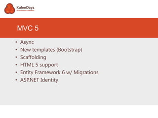 ASP.NET: Present and future | PPT