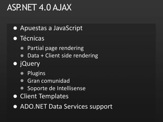 Asp.Net 4.0 Roadmap | PPT