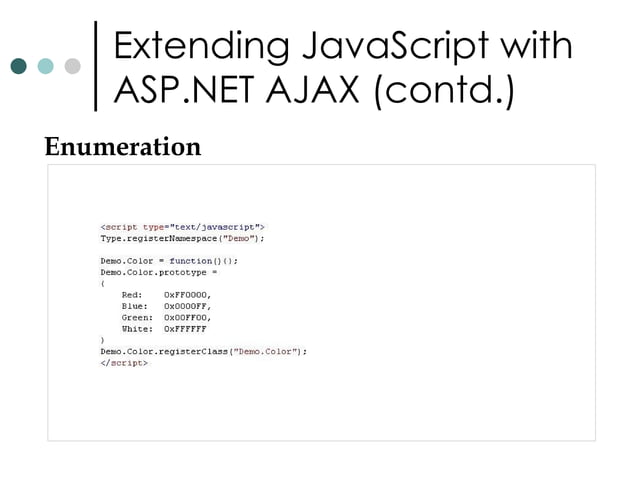 ASP.NET AJAX Basics | PPT