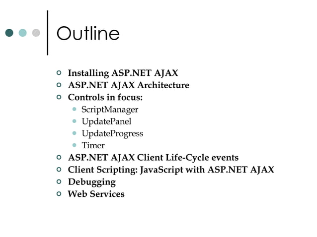 Aspnet Ajax Basics Ppt