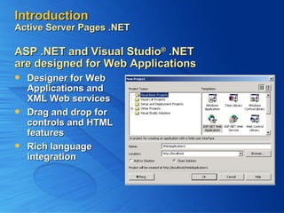 ASP.NET OVERVIEW | PPT