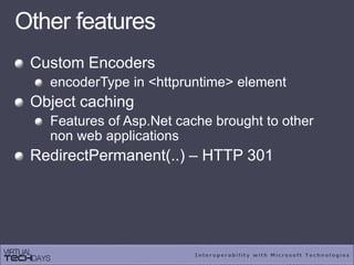 Asp.Net 4.0 Core runtime enhancements | PPT