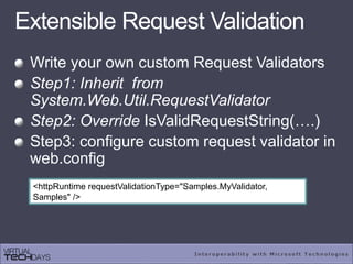 Asp.Net 4.0 Core runtime enhancements | PPT
