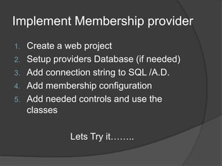 Asp Net Advance Topics | PPTX | Web Development | Internet