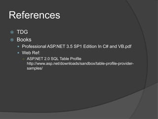 Asp Net Advance Topics | PPTX | Web Development | Internet