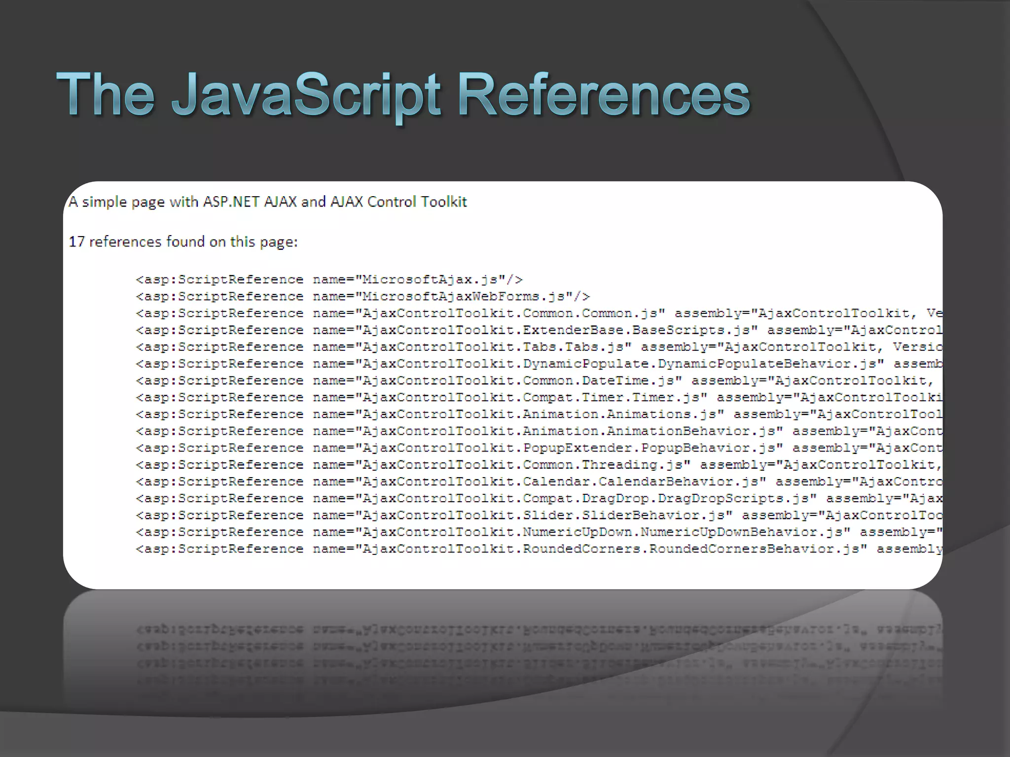 Aspnet Ajax Performance Improvement Ppt 1603