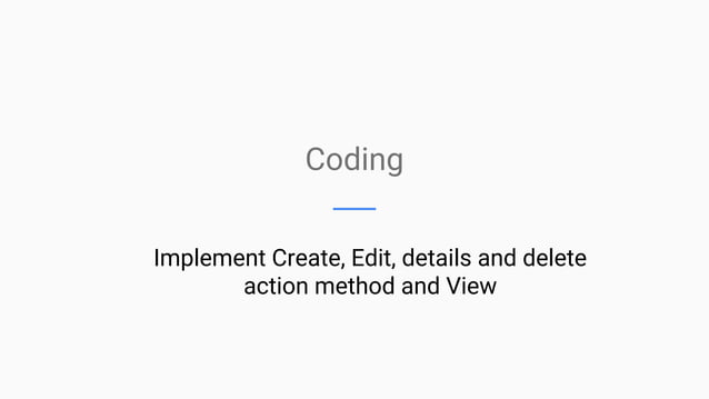 Aspnet Core Mvc With Ef Core Code First Ppt 