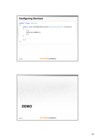 ASP.NET Core 1 for MVC- and WebAPI-Devs | PDF