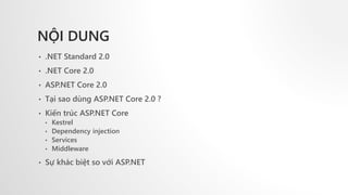 Giới thiệu ASP.NET Core 2.0 | PPTX