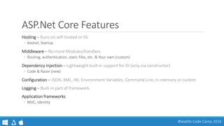 ASP.Net Core Deep Dive into MVC | PPTX