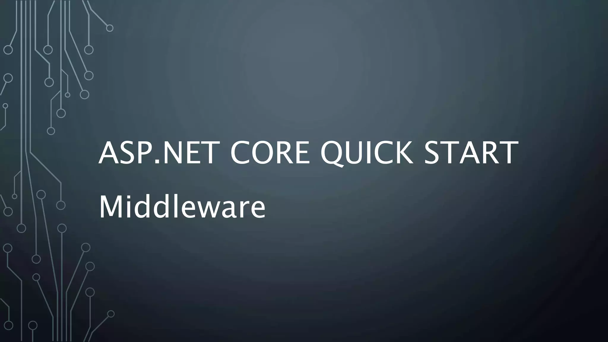 ASP.NET Core Demos Part 2 | PPT