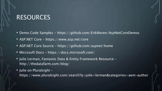 ASP.NET Core Demos Part 2 | PPT