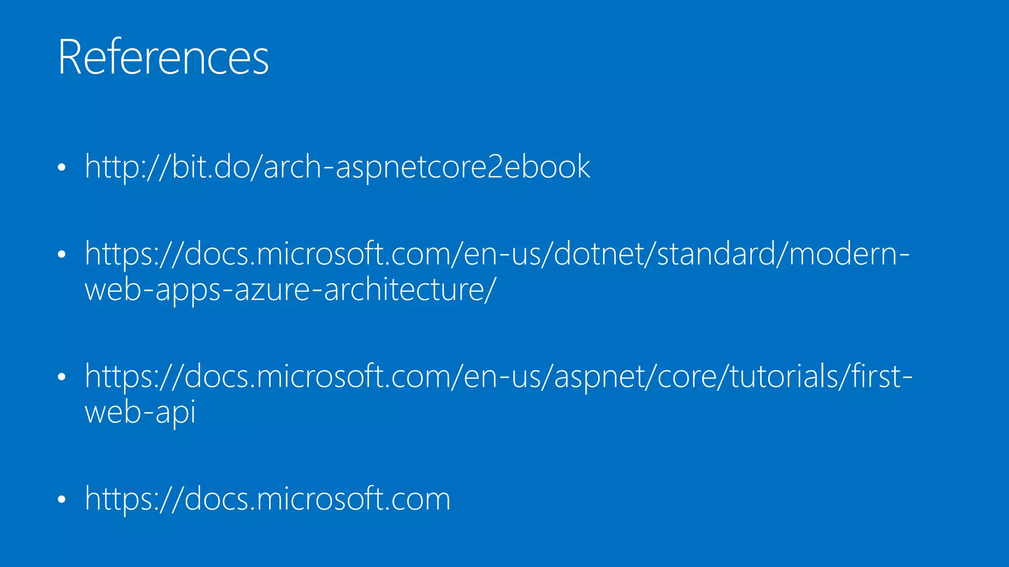 ASP.NET Core Overview | PPTX