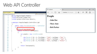 ASP.NET Core Overview | PPTX
