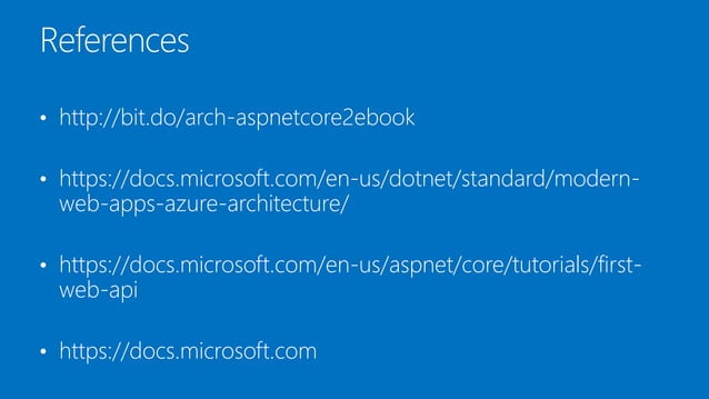 ASP.NET Core Overview | PPTX