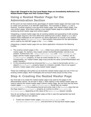 Aspnet master pages_tutorial_10_cs | PDF