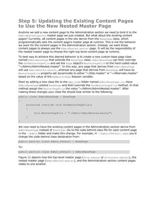 Aspnet master pages_tutorial_10_cs | PDF
