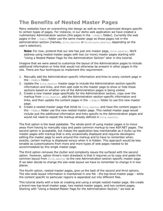 Aspnet master pages_tutorial_10_cs | PDF