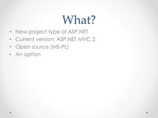 ASP.NET MVC | PDF | Web Design and HTML | Internet