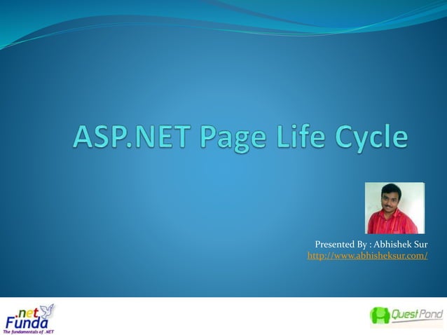 ASP.NET Page Life Cycle | PPTX