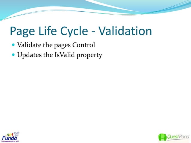ASP.NET Page Life Cycle | PPTX